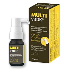Multivit DK Lösung Vitamin D3 + K2 10ml | ApoMed.at
