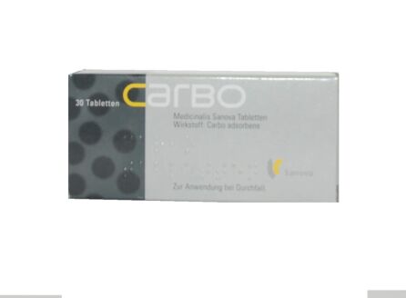 Carbo medicinalis Sanova Tabletten | ApoMed.at