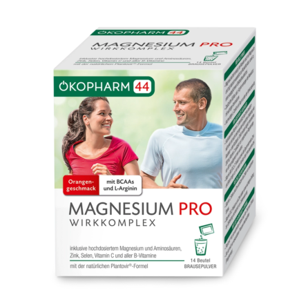 Ökopharm 44 MAGNESIUM PRO Wirkkomplex Brausepulver Beutel 14 Stück ...