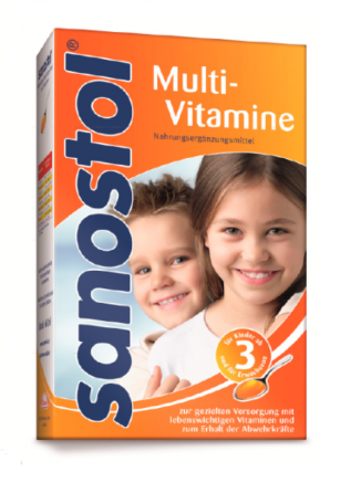 Sanostol Multivitamin Saft 460 ml | ApoMed.at