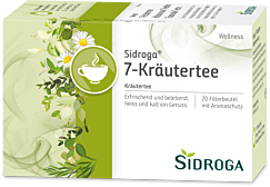 Sidroga WELLNESS 7-Kräutertee 20 Filterbeutel | ApoMed.at