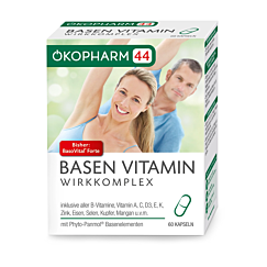 Ökopharm 44 BASEN VITAMIN Wirkkomplex Kapseln 60 Stück | ApoMed.at