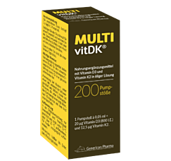 Multivit DK Lösung Vitamin D3 + K2 10ml | ApoMed.at