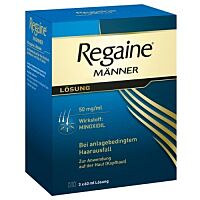 Regaine Lösung 5% (3x60) 180ml | ApoMed.at