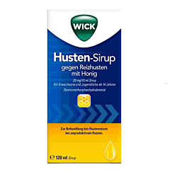 Wick Hustenstiller Sirup Formel 44 mit Honig | ApoMed.at